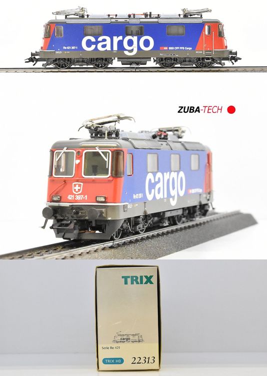 Trix 22313 Re 421 SBB Cargo GS Analog mit OVP (Gebraucht) in für CHF ...