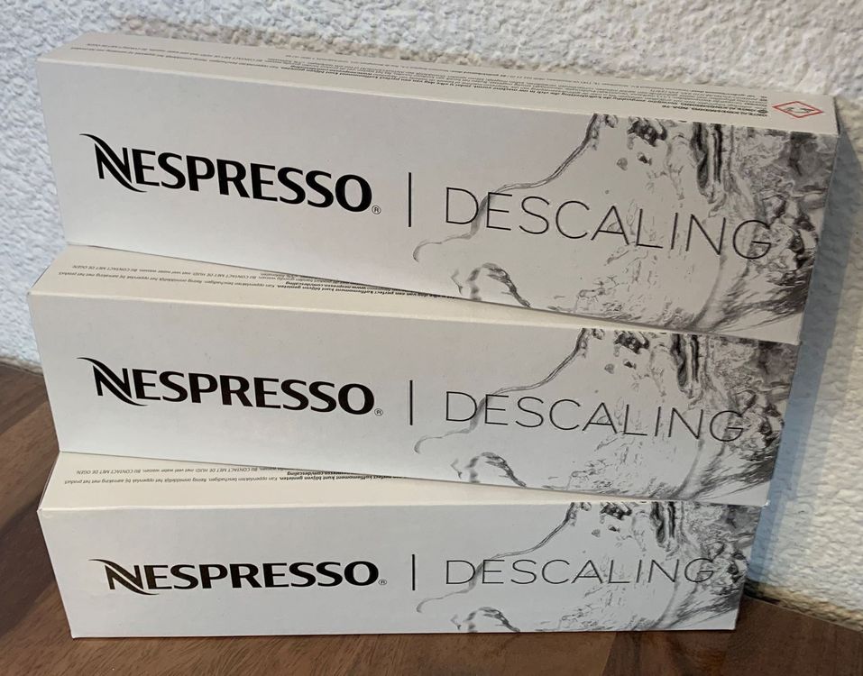 NESPRESSO: 3er Entkalkungsset ... (Neu und originalverpackt) in Chur ...