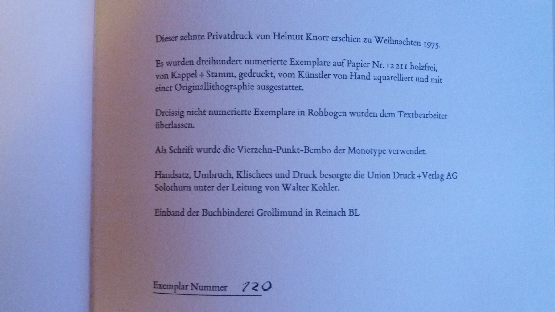 Helmut Knorr Für wen haltet ihr mich Jesus (+Orig Litho sig) (Gebraucht ...