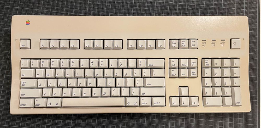 Apple Extended Keyboard II (mech. Tastatur, Alps Switches) (Gebraucht ...