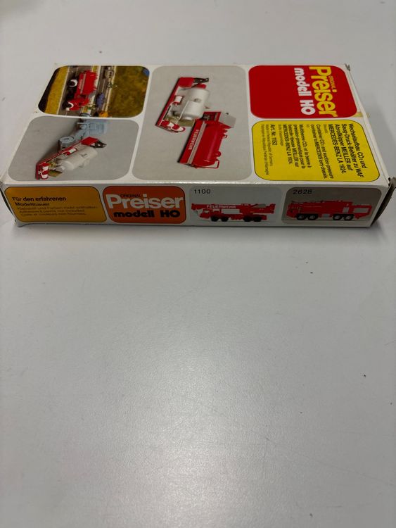 Original Preiser modell HO, Wechselaufbau CO2 (Gebraucht) in Bern für ...
