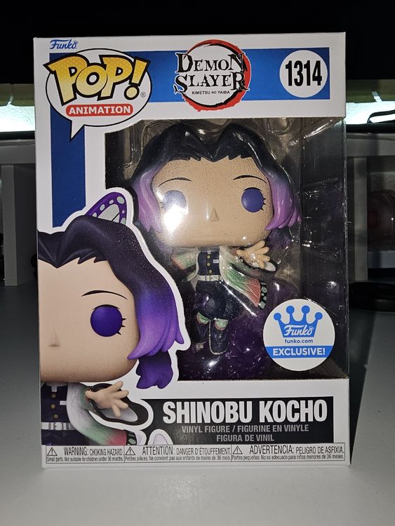Funko Pop ! Demon Slayer Shinobu Kocho 1314 Exclusive (Neu (gemäss ...