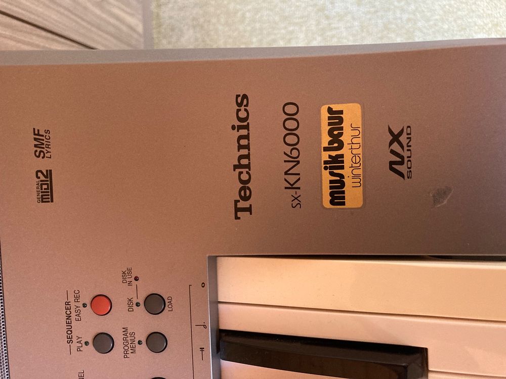 Keyboard Technics KN6000 | Kaufen auf Ricardo