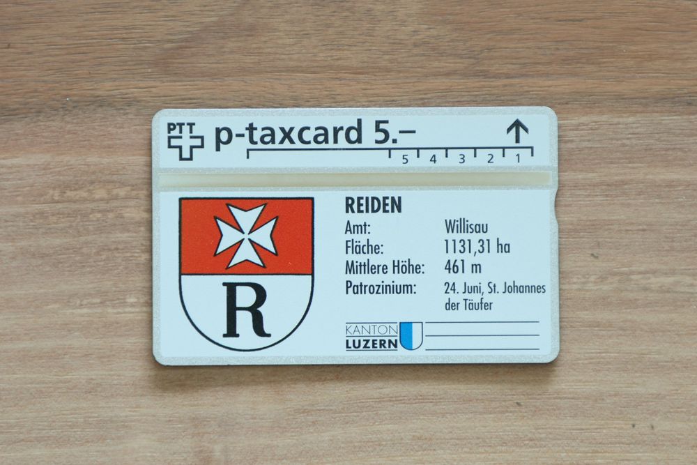 Kt Luzern : Reiden - Dummy (Gebraucht) in GRANGES VS für CHF 5 – mit Lieferung auf Ricardo kaufen