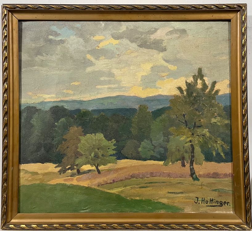 Gemälde mit faszinierendem Landschaft Signiert | Kaufen auf Ricardo