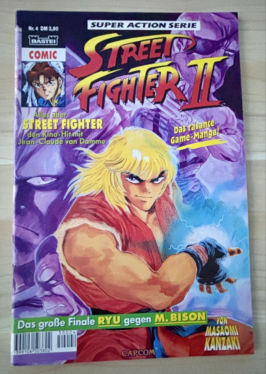 Street Fighter ll Bastei Manga Heft 4, top wie neu (Neu (gemäss ...