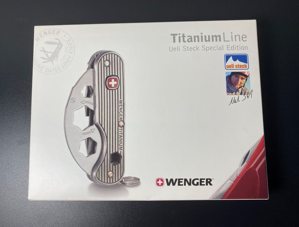 Wenger Titanium Line Ueli Steck Taschenmesser | Kaufen auf Ricardo
