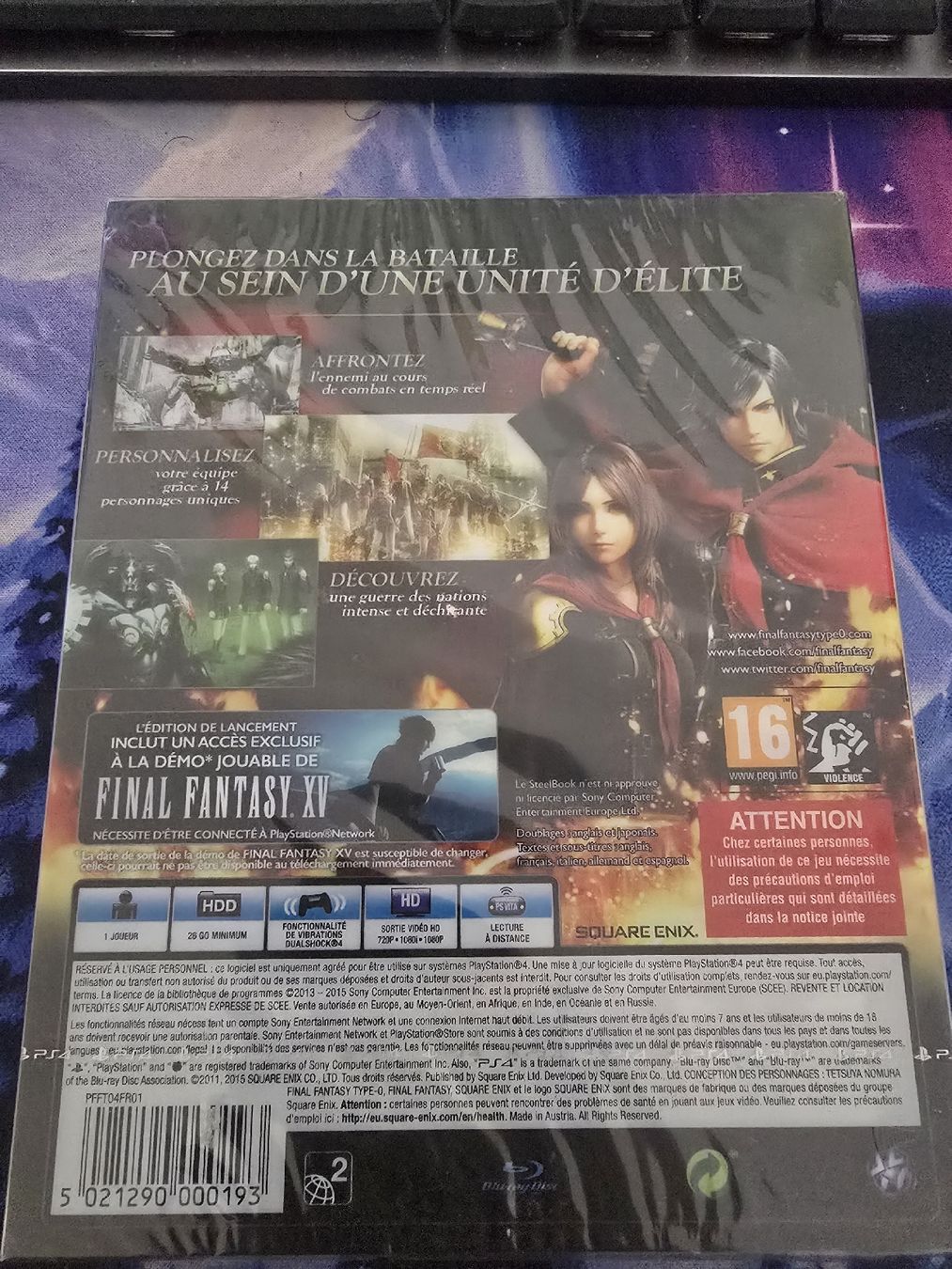 Final Fantasy Type 0 HD (Neuf avec emballage d'origine) à Meyrin pour ...