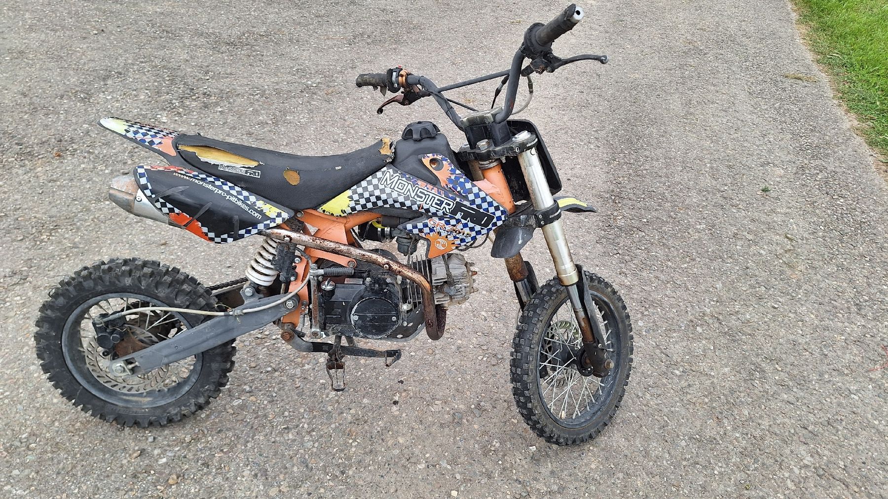 Verwunderlich Pit Bike 125 Ccm Bilder