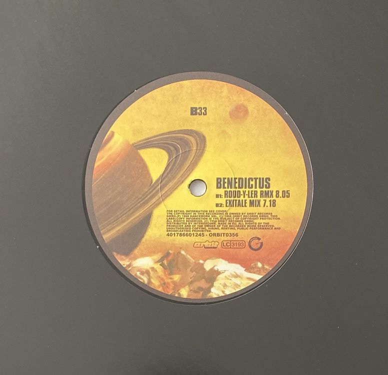 Brainbug, The Eighth Dwarf, Benedictus (Trance) (Gebraucht) in Flums ...