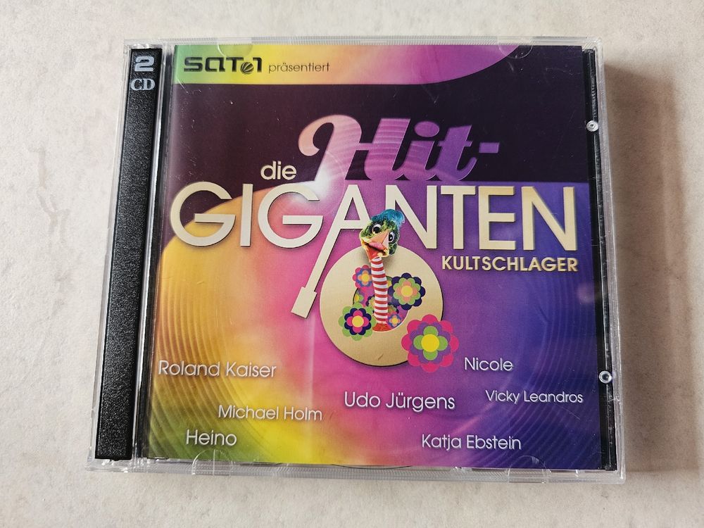 Die Hit-Giganten - Kultschlager / 2 CDs (Gebraucht) in Schneisingen für ...