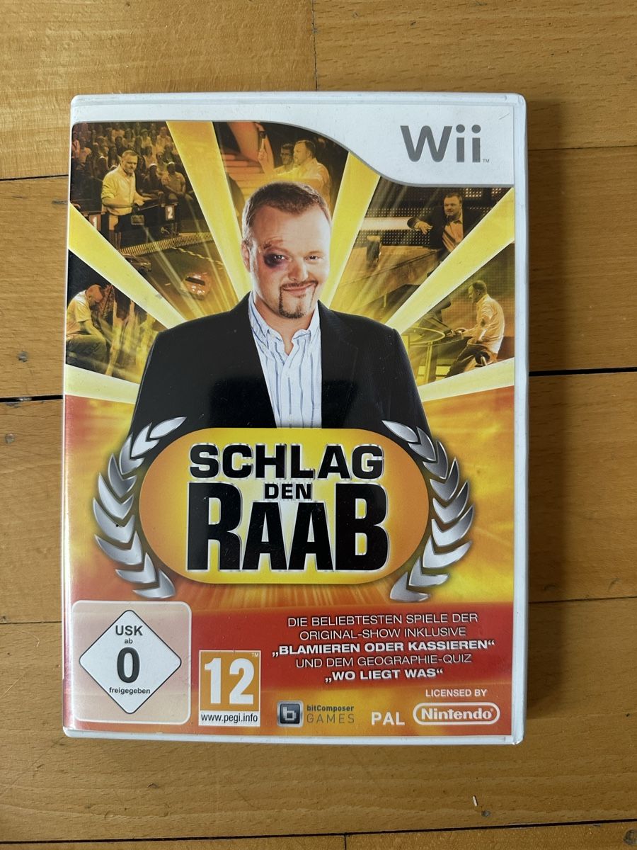 Schlag den Raab - Wii Spiel - Top Zustand! (Gebraucht) in Winterthur ...