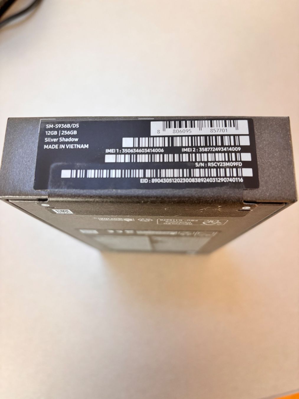 Samsung Galaxy S25+, 256 GB, Silver Shadow, neu, ungeöffnet (Neu und ...