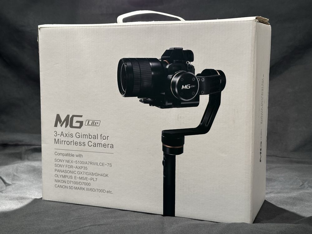MG lite 3-axis Gimbal for Mirrorless camera (Neu und originalverpackt ...