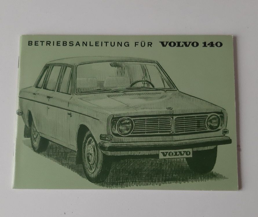 Betriebsanleitung Volvo 140 Bedienungsanleitung | Kaufen auf Ricardo