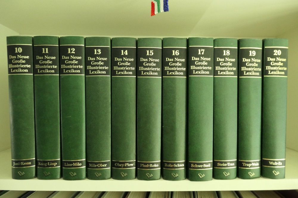 Das Neue Grosse Illustrierte Lexikon von 1981 / 20 Bände | Kaufen auf ...