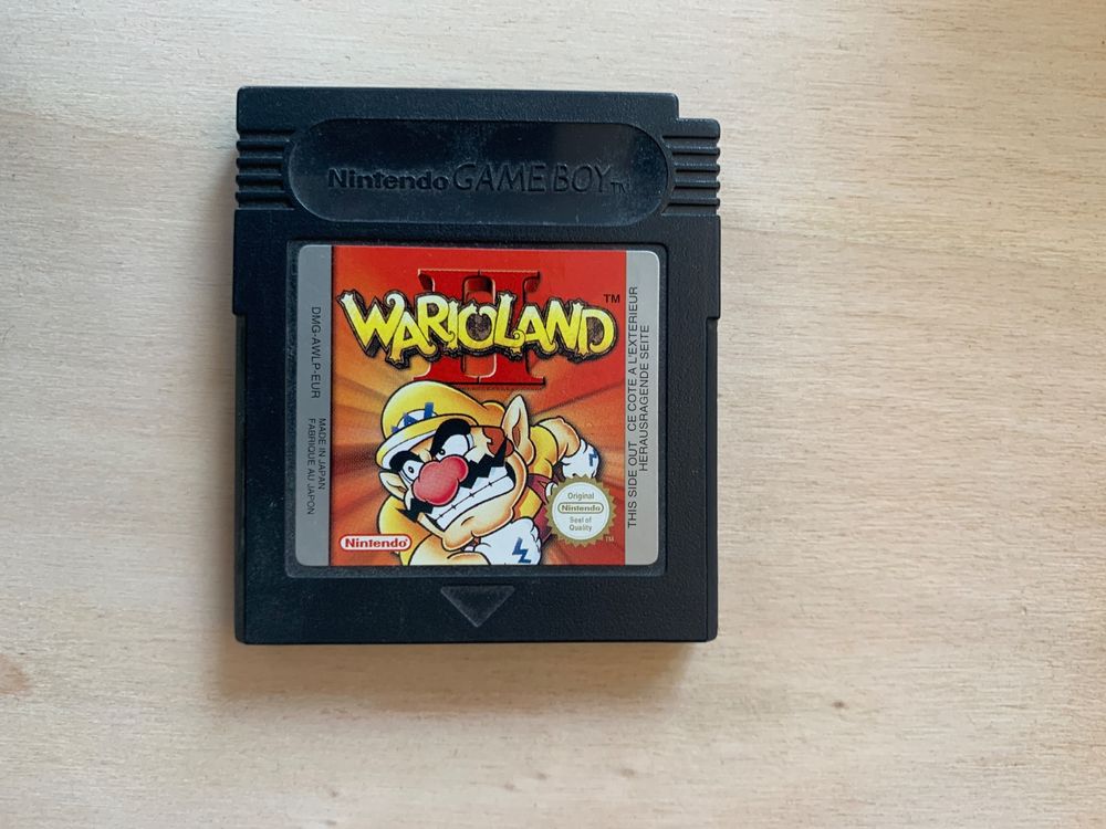 Wario Land 2mit neue Speicher Batterie für Gameboy (Gebraucht) in ...