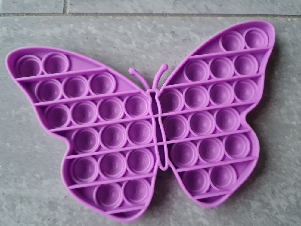 Pop it Popp - Schmetterling violett - Fidget Toy | Kaufen auf Ricardo