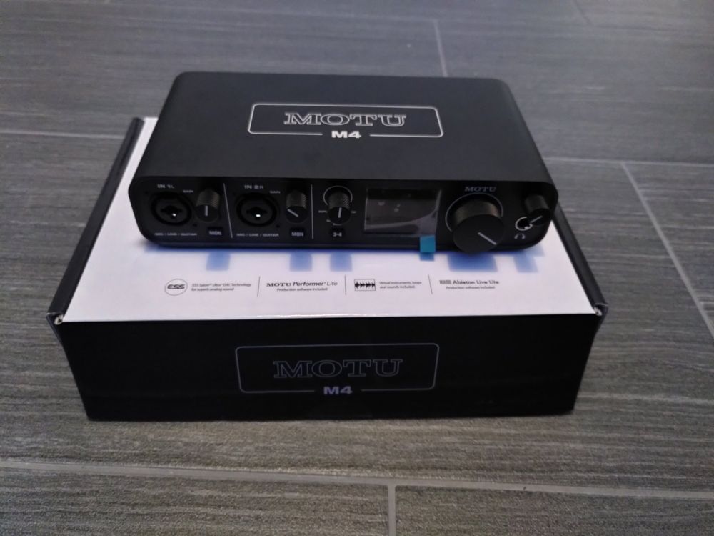 Motu M4 Audio Interface (Gebraucht) in Stallikon für CHF 200 – mit ...