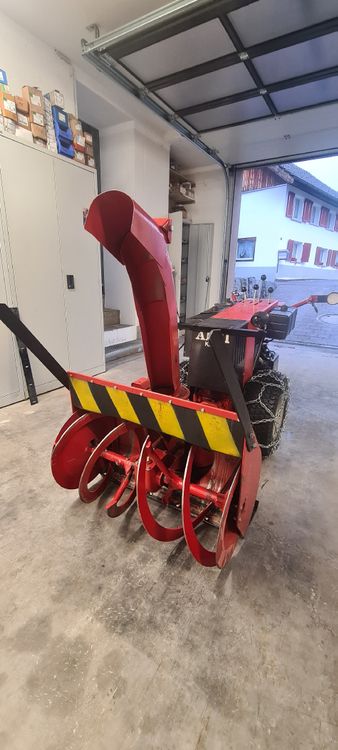 Aebi Schneefräse mit Schneepflug (Gebraucht) in Vilters für CHF 2500 – nur Abholung auf Ricardo ...