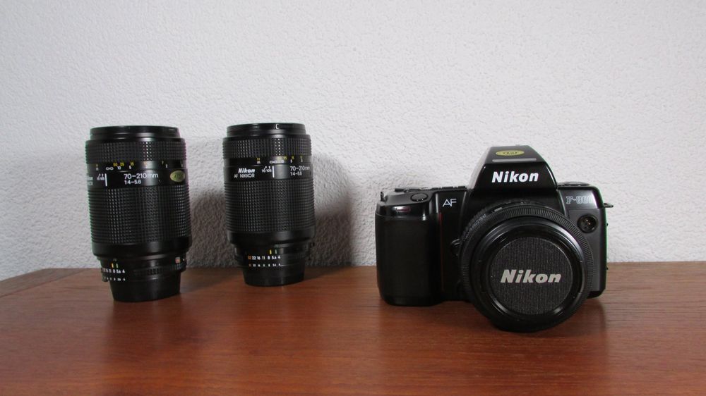 Nikon F-801 80er Jahre inkl. 3 Objektiven (Gebraucht) in Ostermundigen ...