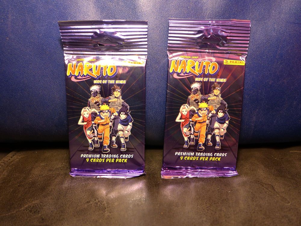 naruto way of the ninja - panini premium trading cards 2002 (Neu und ...
