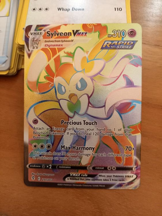Sylveon Vmax Rainbow | Kaufen auf Ricardo