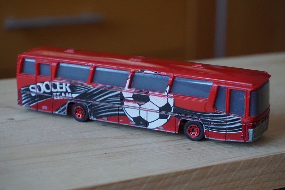 Majorette Neoplan Soccer Team Autobus 1:87 COOL !!!!!!!!!! | Kaufen auf ...