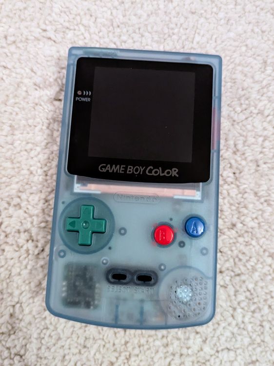Nintendo Game Boy Color - Glow in the Dark mit IPS Screen (Gebraucht ...