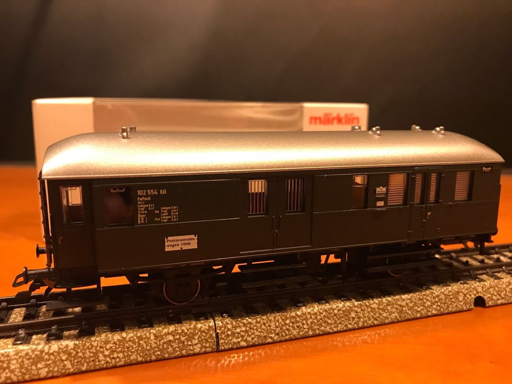 MÄRKLIN 42352 POSTMUSEUMSWAGEN 1996 PMS 63-07 POSTWAGEN OVP | Kaufen ...