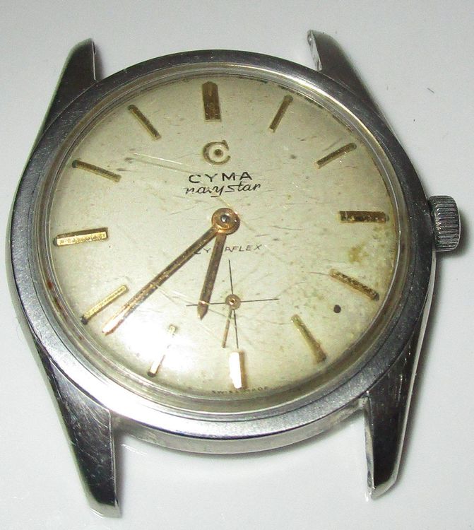 vintage Cyma navystar | Kaufen auf Ricardo