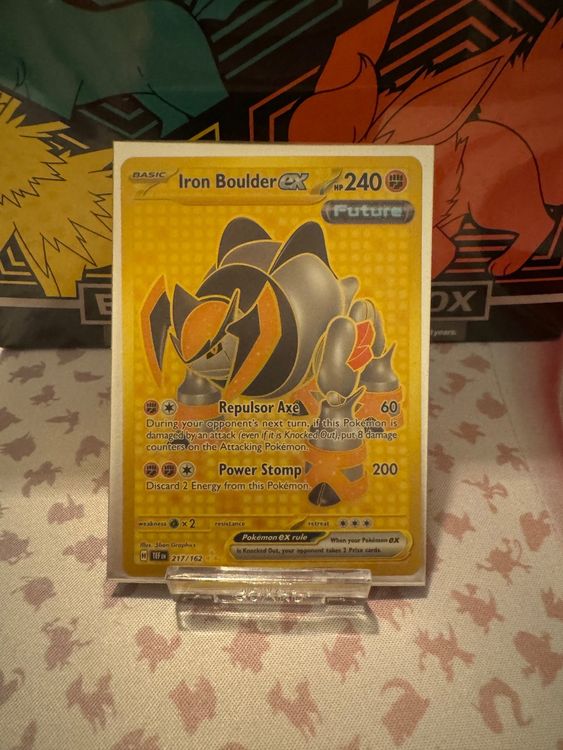 Pokemon Iron Boulder ex 217/162 | Kaufen auf Ricardo