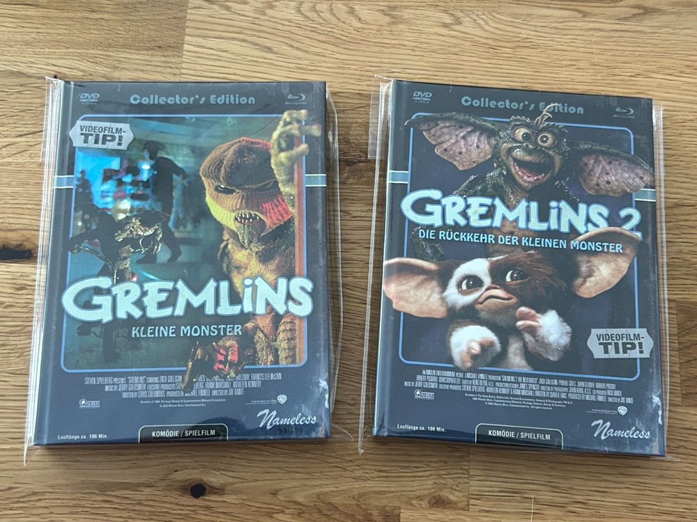 GREMLINS Teil 1 und 2 Mediabook Cover Retro (Gebraucht) in Rothrist für ...