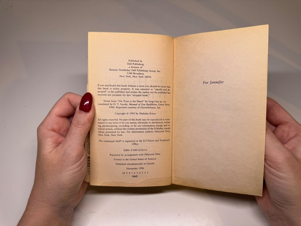 NOVEL: Nicholas Evans, The Horse Whisperer (Gebraucht) in Grosswangen ...