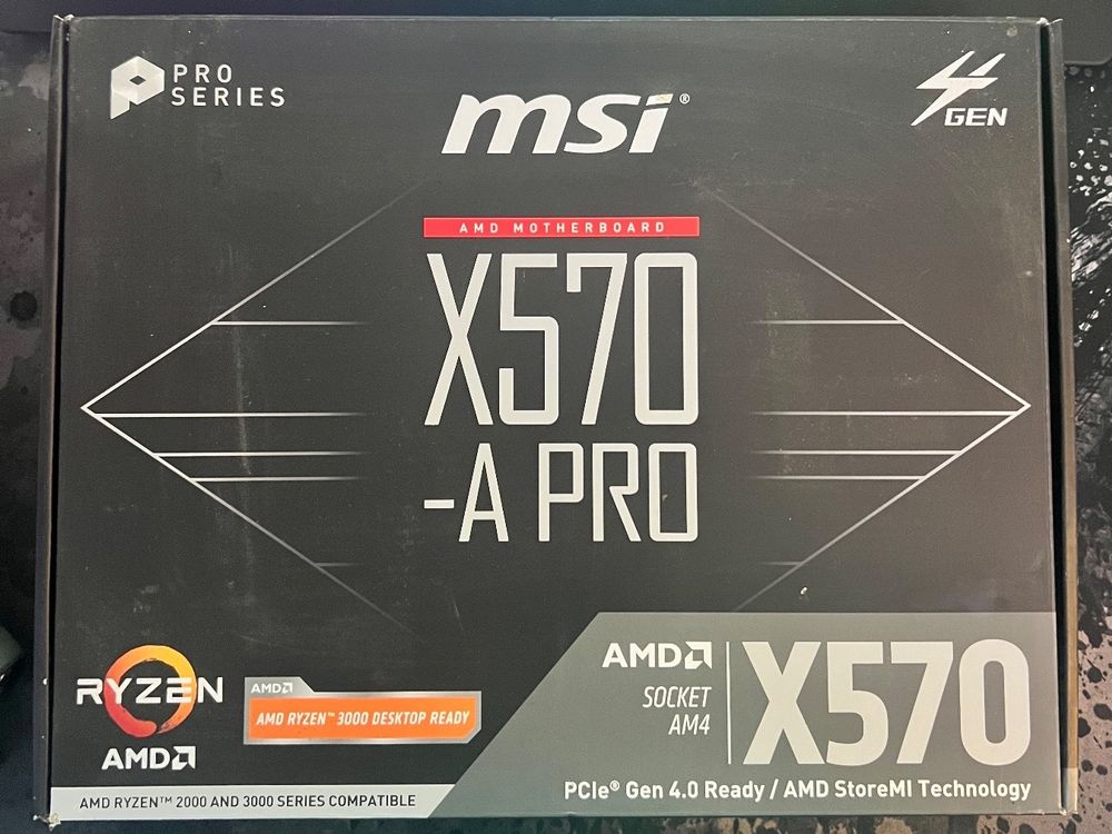 MSI X570-A PRO (Neu (gemäss Beschreibung)) in Dübendorf für CHF 70 ...