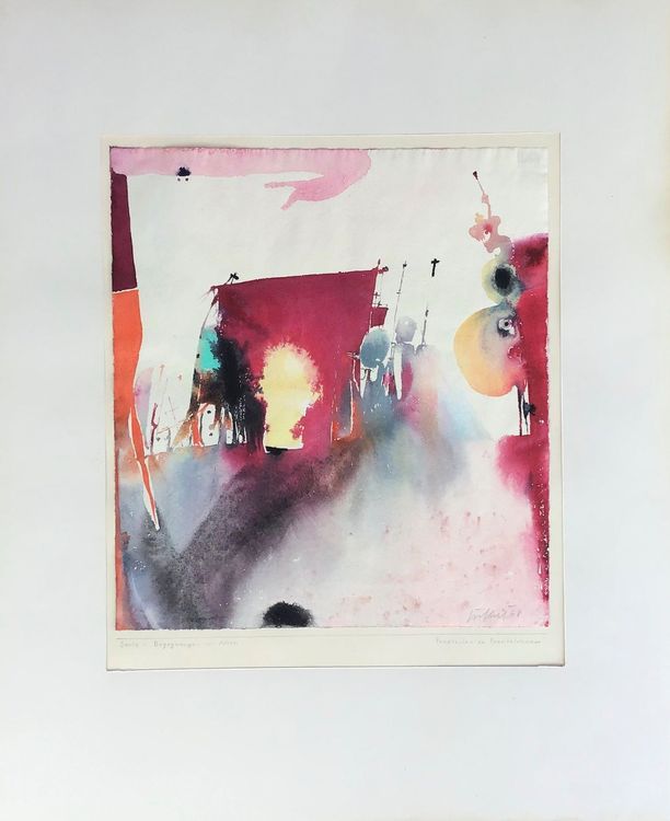 Fritz FRÖHLICH (1910-2001)Orig.Aquarell (Gebraucht) in Hochdorf für CHF ...