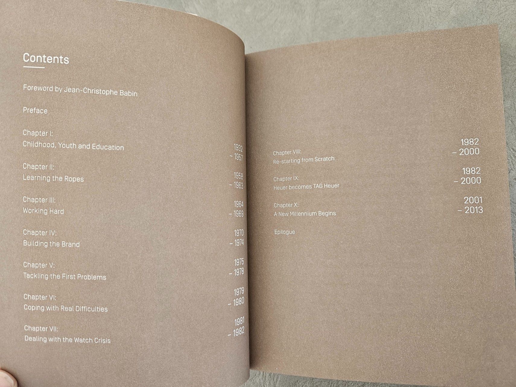 Jack Heuer Tag Heuer The Times of My Life autobiographie (D'occasion) à ...