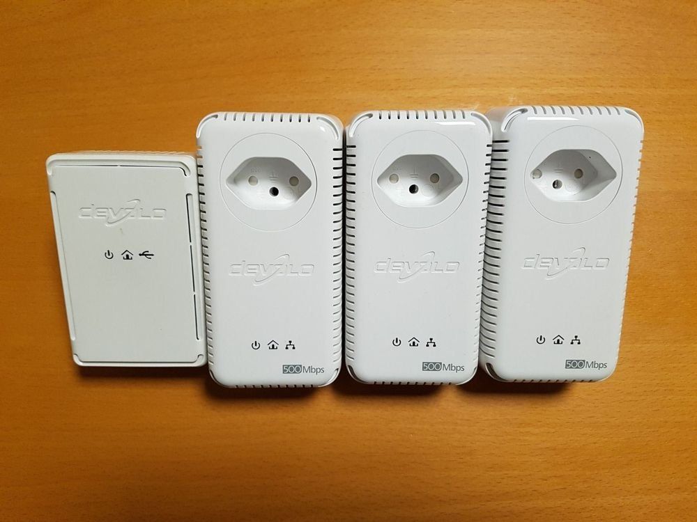 Devolo PowerLine Adapter 500 Mbps x 3 (Gebraucht) in Versoix für CHF 19 ...