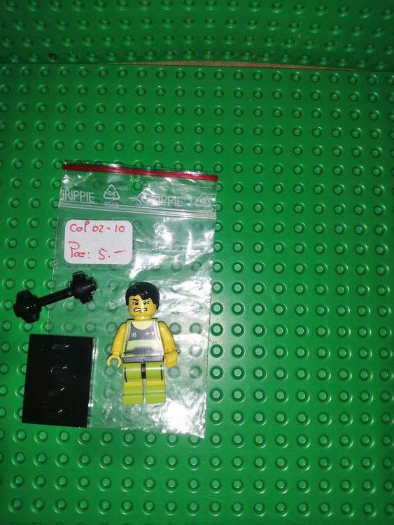 Mini figurine Lego ( Weightlifter ) | Kaufen auf Ricardo Mini figurine Lego ( Weightlifter ) | Kaufen auf Ricardo