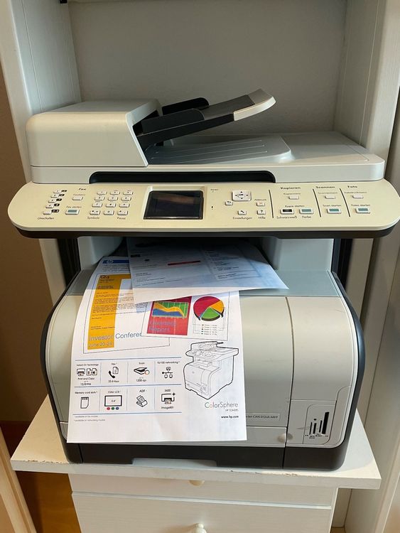 HP Color LJ CM1312nfi MFP, Drucker/Scanner/Kopierer | Kaufen auf Ricardo