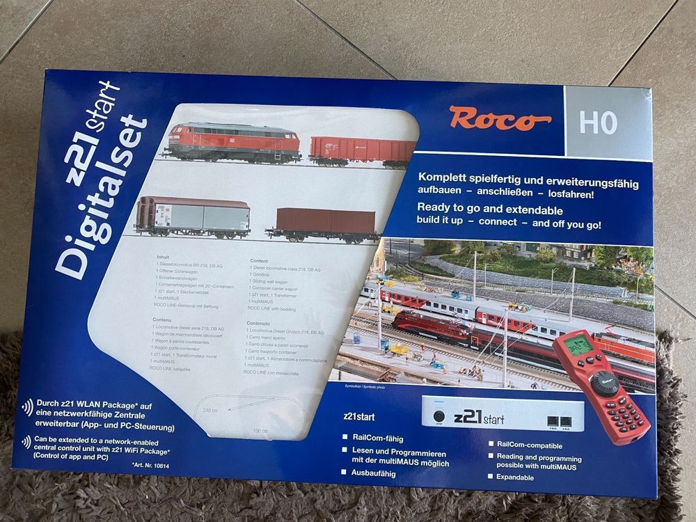 ROCO 51312 BR 143 Sound Digital Set + 4 Güterzug | Kaufen auf Ricardo