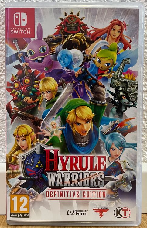 Hyrule Warriors Definitive Edition für die Nintendo Switch (Gebraucht ...