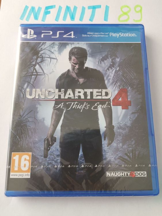 UNCHARTED 4, PS4, PS5, TOP GAME (Gebraucht) in Bibern SH für CHF 8.9 – mit Lieferung auf Ricardo ...