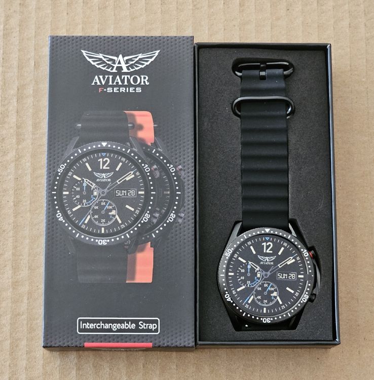 Watch Aviator F-Series Interchangeable Strap New in Box (Neu und ...