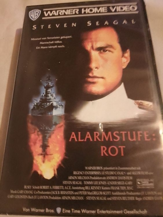 Alarmstufe Rot mit Steven Seagal Warner Home Video VHS (Gebraucht) in ...