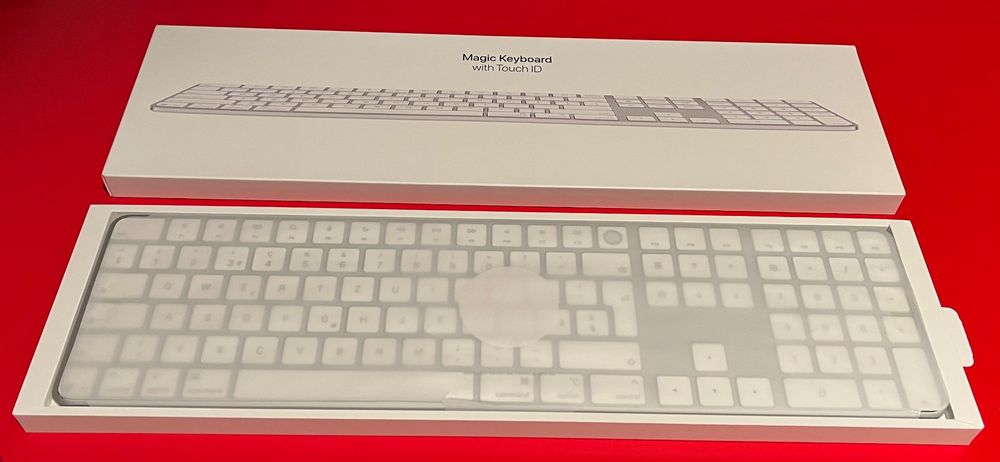 Magic Keyboard mit Zahlenblock und Touch ID, CH Deutsch (Neu und ...