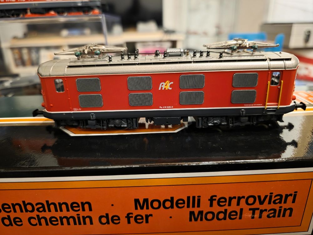 H0 HAG Re 4/4 Rail4Chem, Top Zustand! (Neu und originalverpackt) in Müllheim Dorf für CHF 645 ...