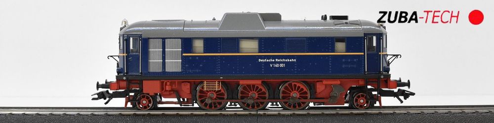 Märklin 37212 Diesellok V 140 DRG H0 WS Digital mit OVP | Kaufen auf ...