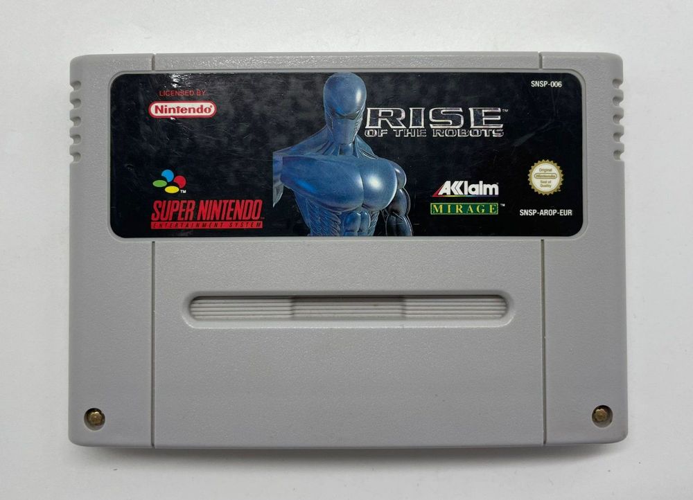 Rise of the robots - Super Nintendo SNES (Modul) (Gebraucht) in ...