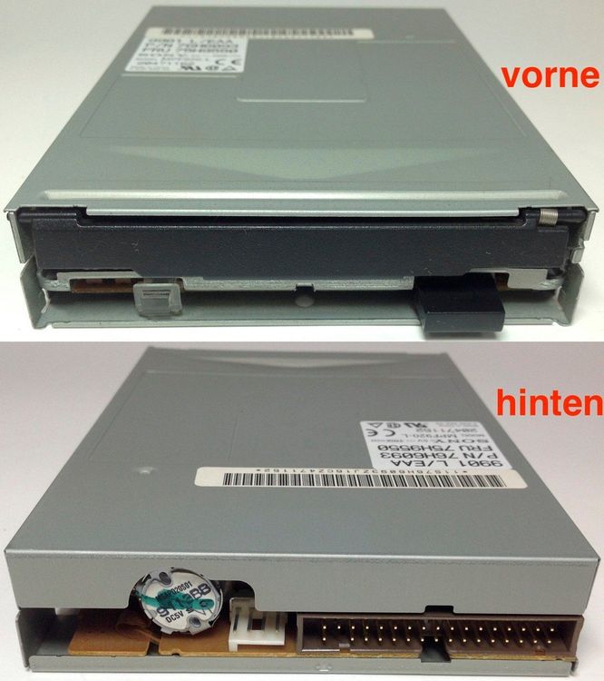 Sony MPF920-L Floppy-/Disketten-Laufwerk 1,44MB IDE 3,5" PC (Gebraucht ...